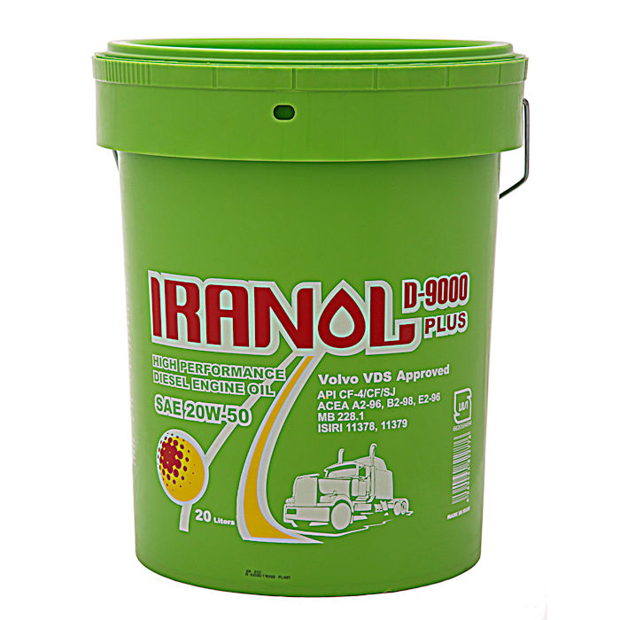 IRANOL D-9000 PLUS 20LT – Sirwan Oil Company